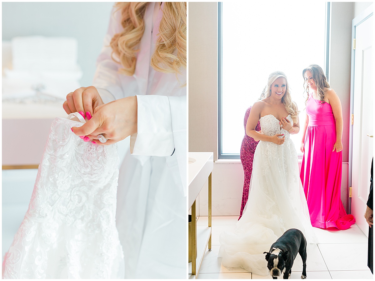 Jenna + Jordan | A Glitz and Glamor Wedding At The Kimpton Journeyman ...