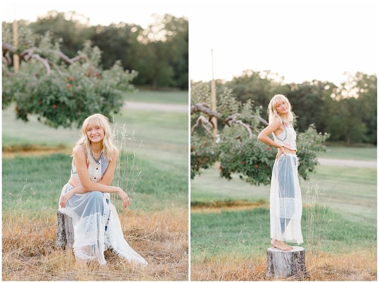 Emma | Elkhorn High Senior Photography - Kelly Grace Photography