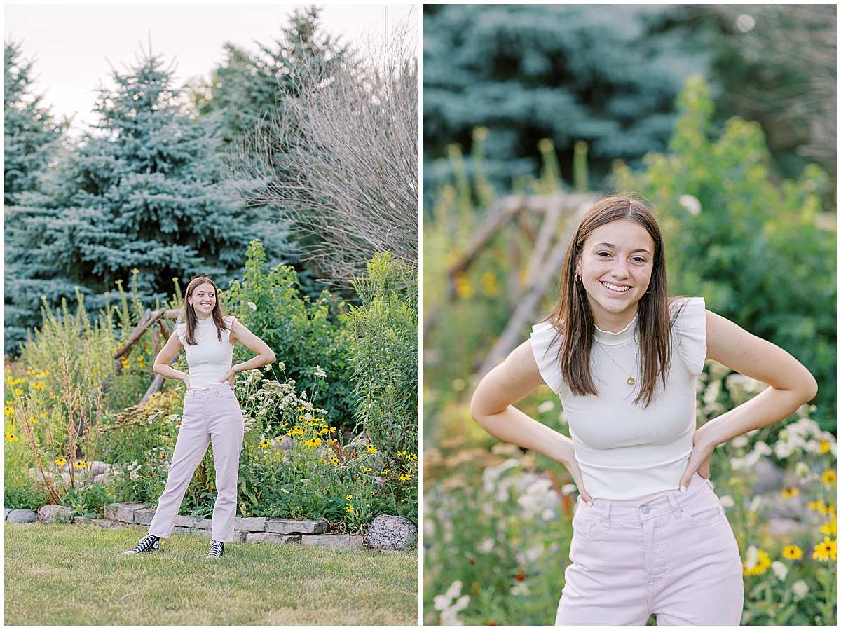 Campbell | Oshkosh West High Senior Photography - Kelly Grace Photography