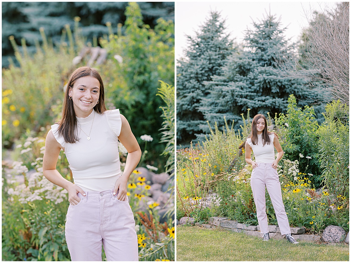 Campbell | Oshkosh West High Senior Photography - Kelly Grace Photography